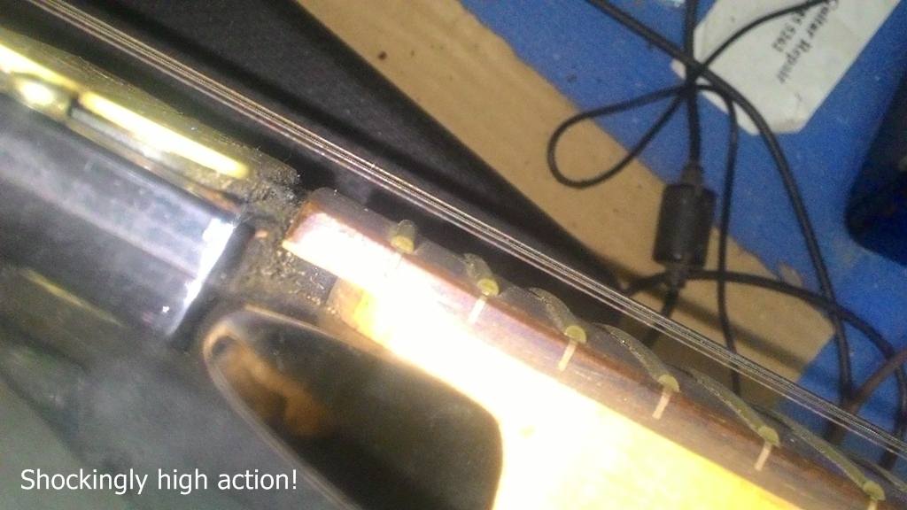 CA Guitar Repair Blog: Taurus Warlock Copy