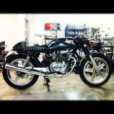 HONDA CB250 Cafe Racer For Sale - Custom Burner