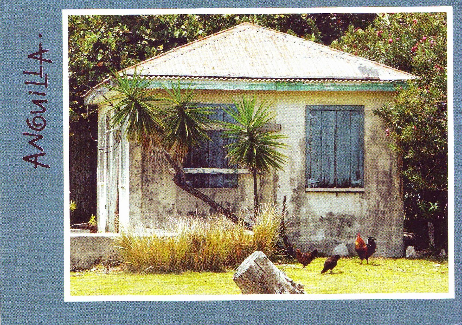 My World In (Written and Stamped) Postcards: [ ANGUILLA ] The British ...