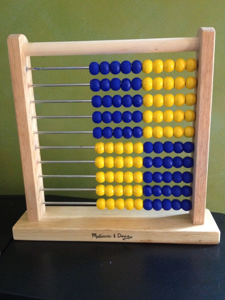 Teach Babies to Read : DIY "Right Start" Abacus & Soroban