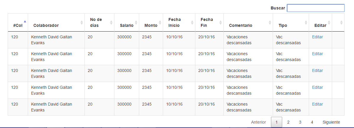Code Tueni: Agregar datatable jquery a un gridview en ASP.NET usando visual studio 2013