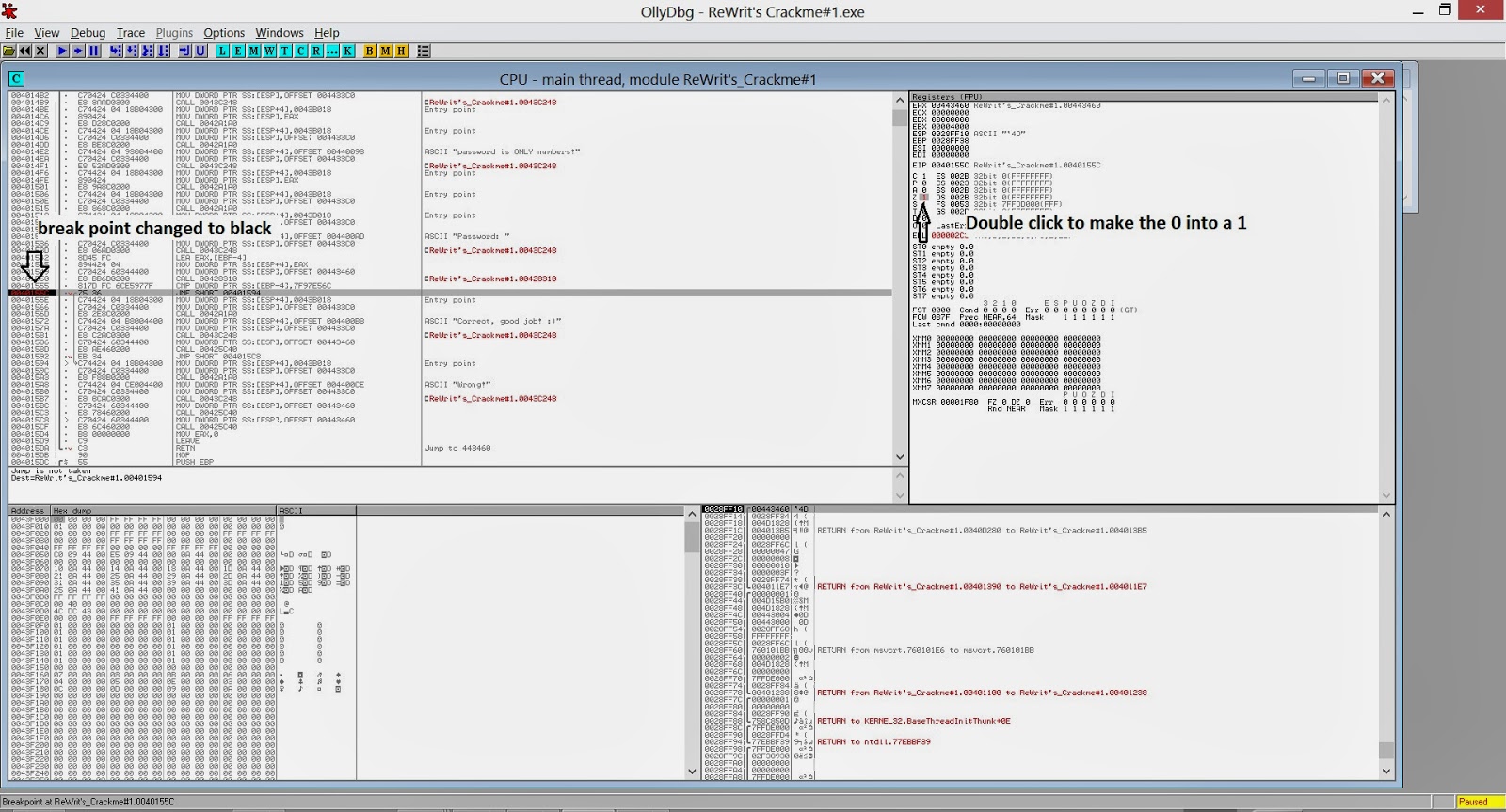 Reverse Engineering 101: The First Exercise