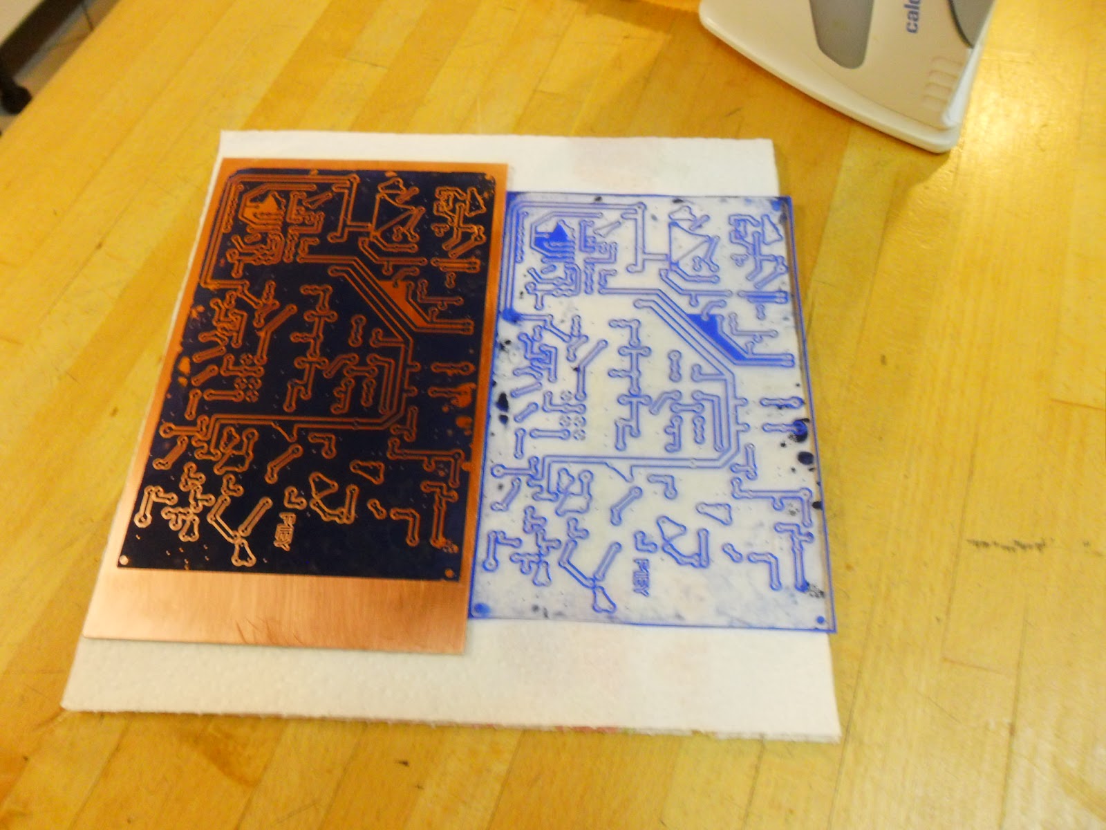 F1IEY - ATELIER RADIO: Réalisation d'un circuit imprimé - Méthode PNP BLUE