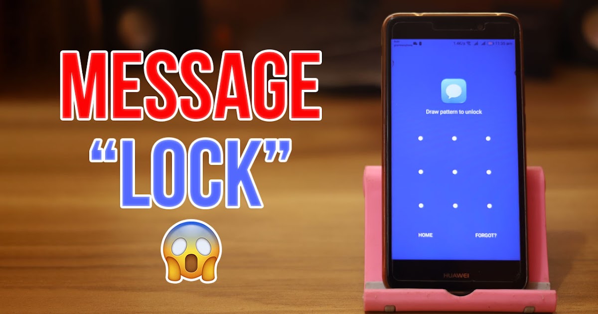 How To Lock Message In Android Phone 2018 TechMizan how-to-lock-message-in-android-phone-2018-techmizan
