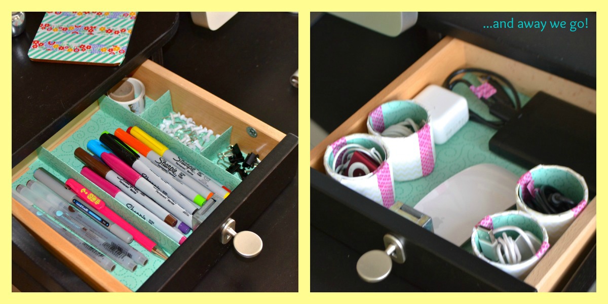 and away we go!: Simple Drawer Organization...