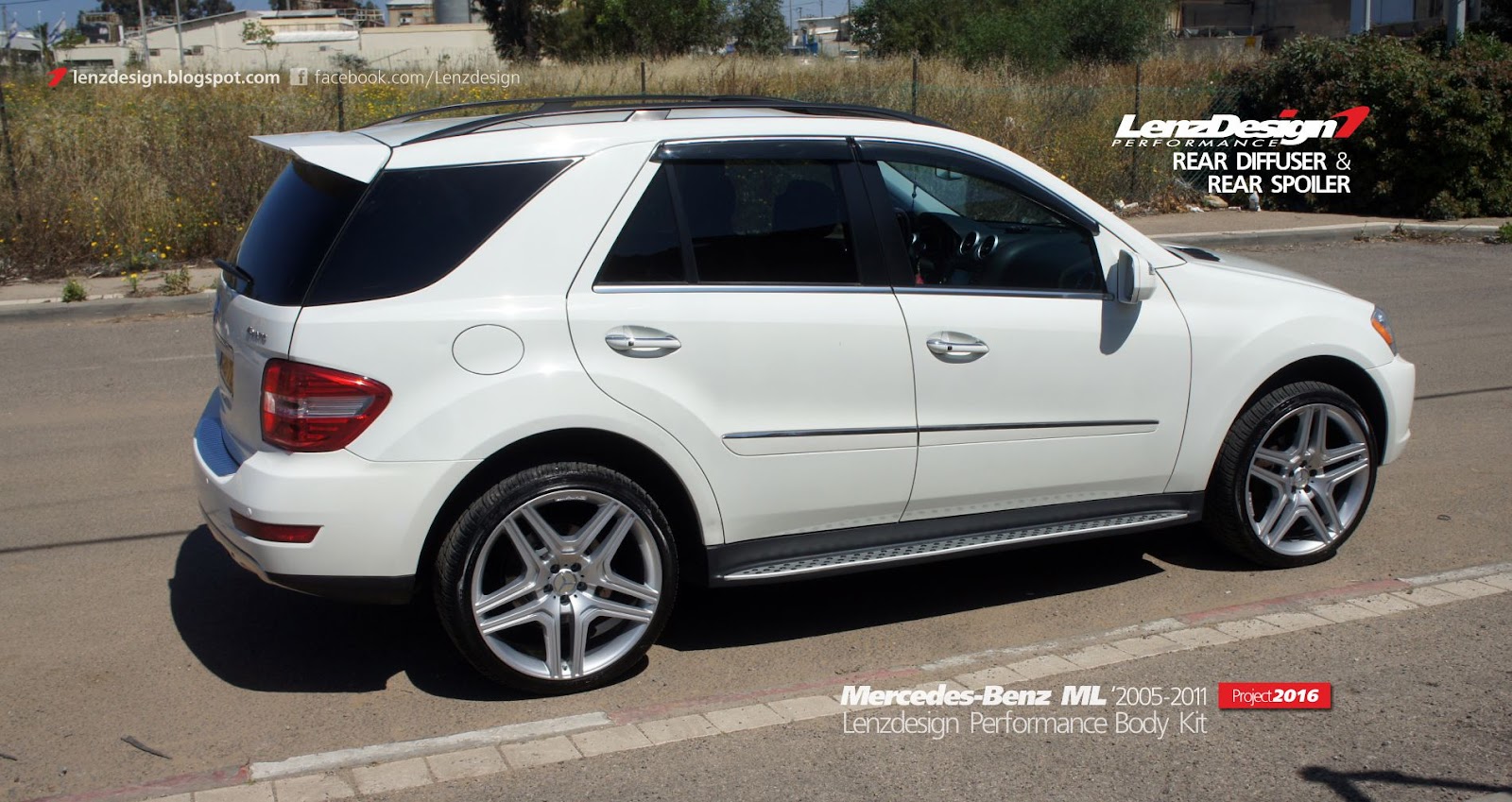 Mercedes-Benz ML W164 Lenzdesign Bodykit & Spoilers