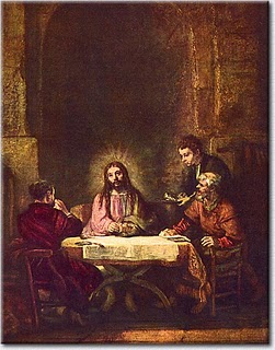 Entendendo e se Expressando com a Arte: Ceia de Emáus - Rembrandt 1808