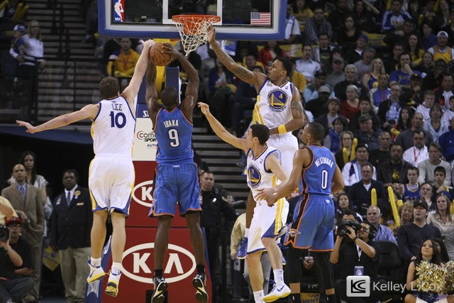 Kelley L Cox: NBA: Thunder defeat Warriors 120-109