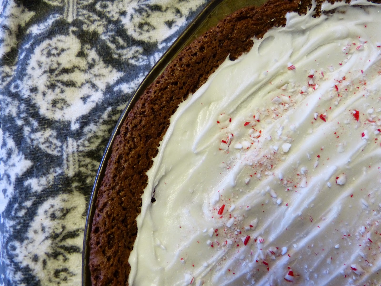 Monica Wilkinson: Peppermint Brownie Pizza