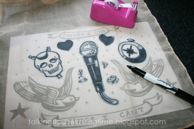 One Direction Tattoos Drawing