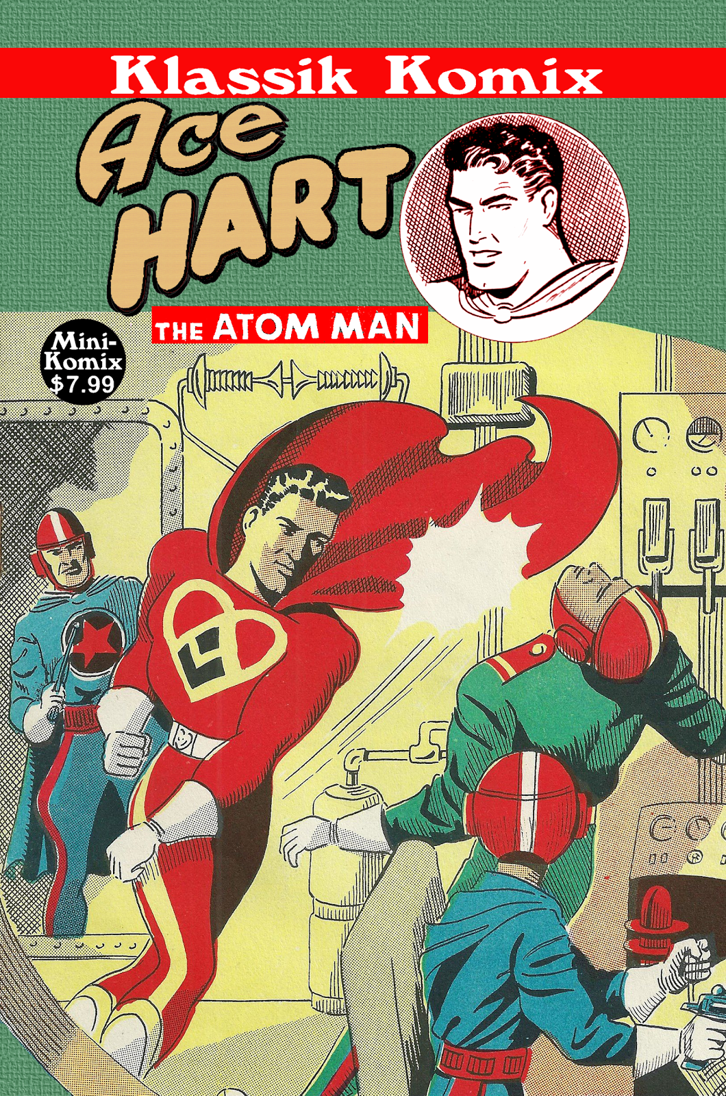 Mini-Komix: Klassik Komix: Ace Hart-The Atom Man