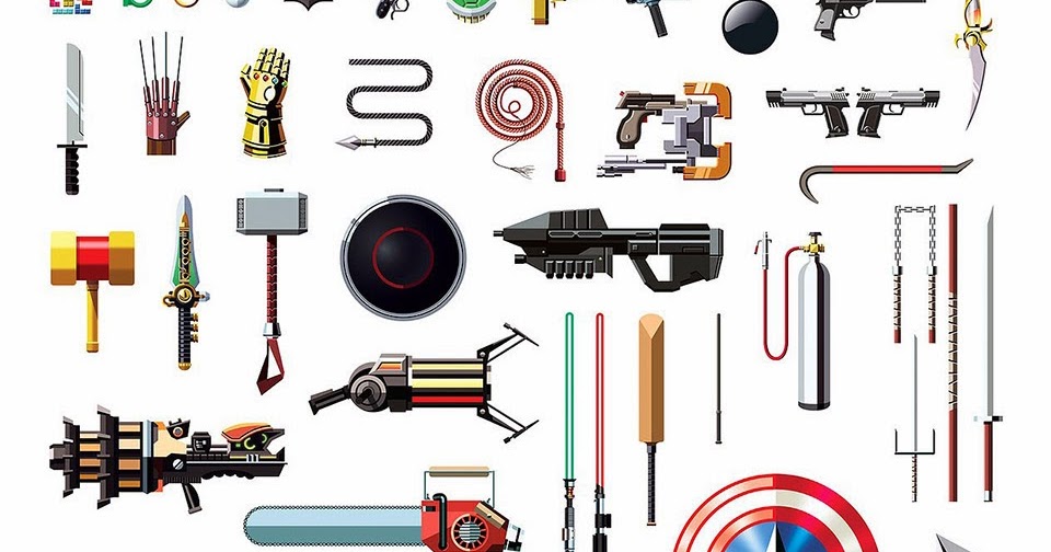 The Dork Review: Can you name all the Famous Weapons?