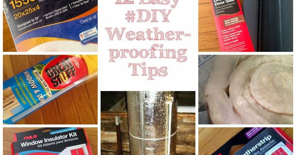 These Home Weatherproofing Tips Will Save You A Bundle. - First Time ...