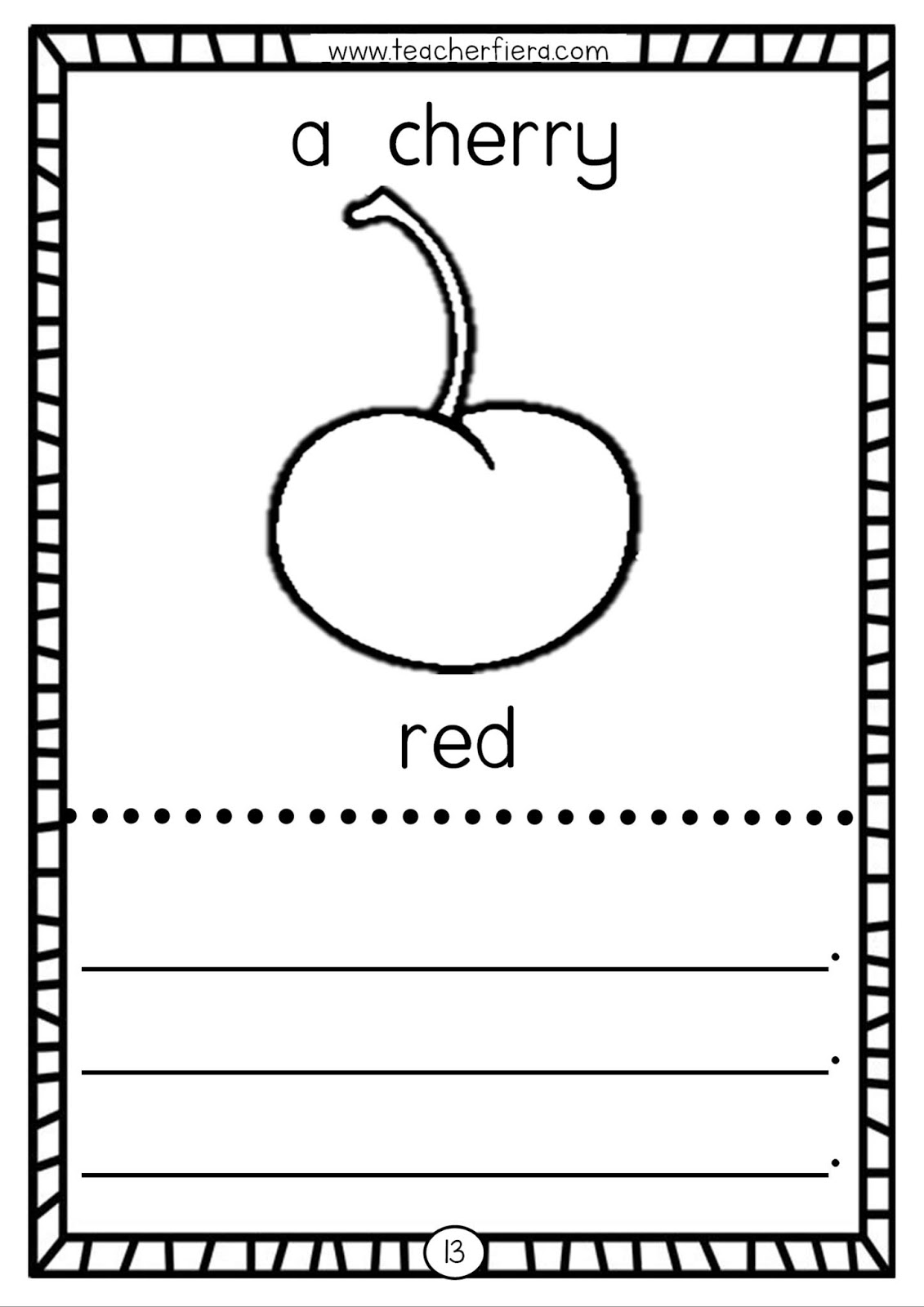 teacherfiera.com: MY WRITING PROJECT (FRUITS)