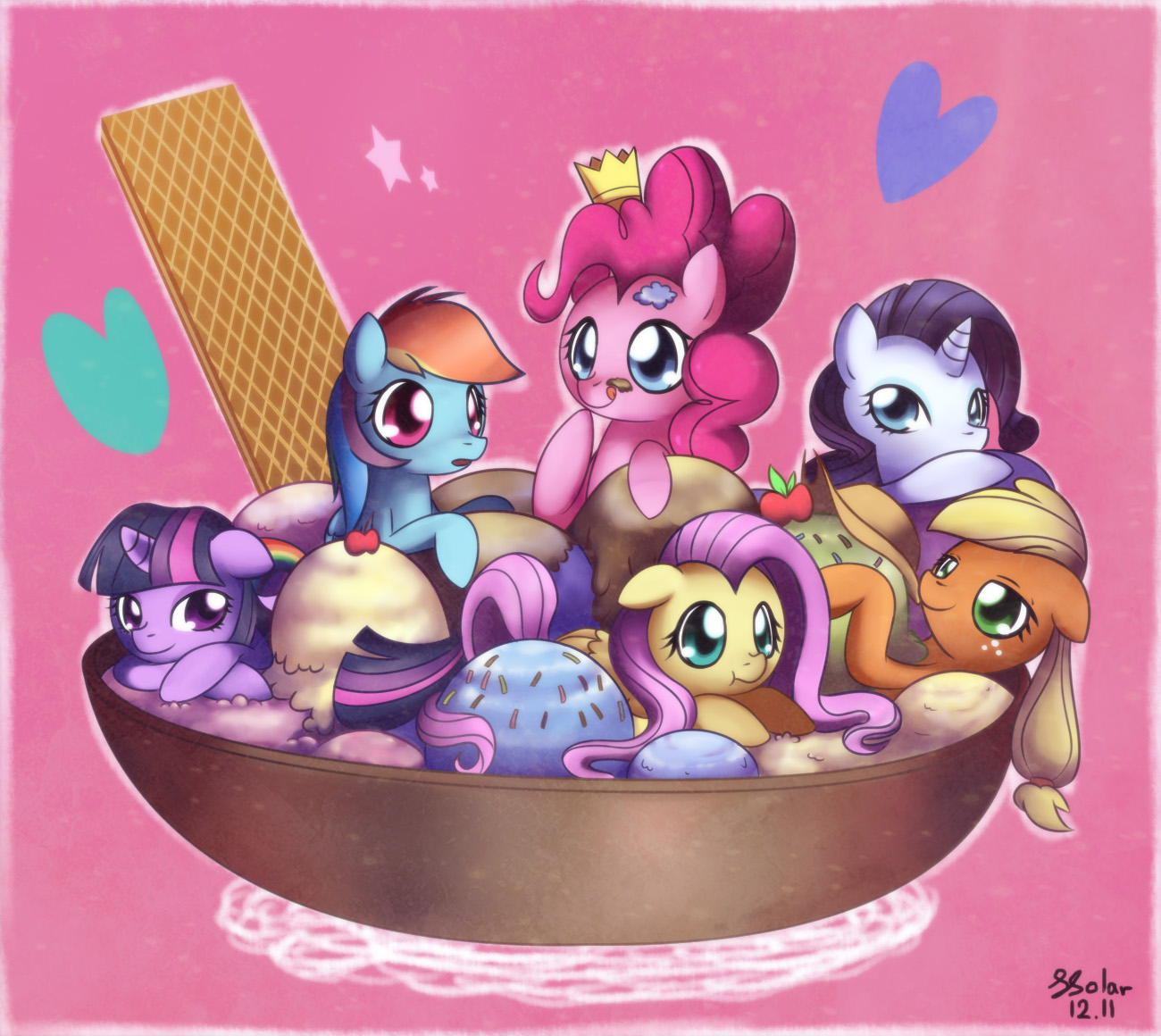 EquestriaNet: CremHelado saca helados de My Little Pony