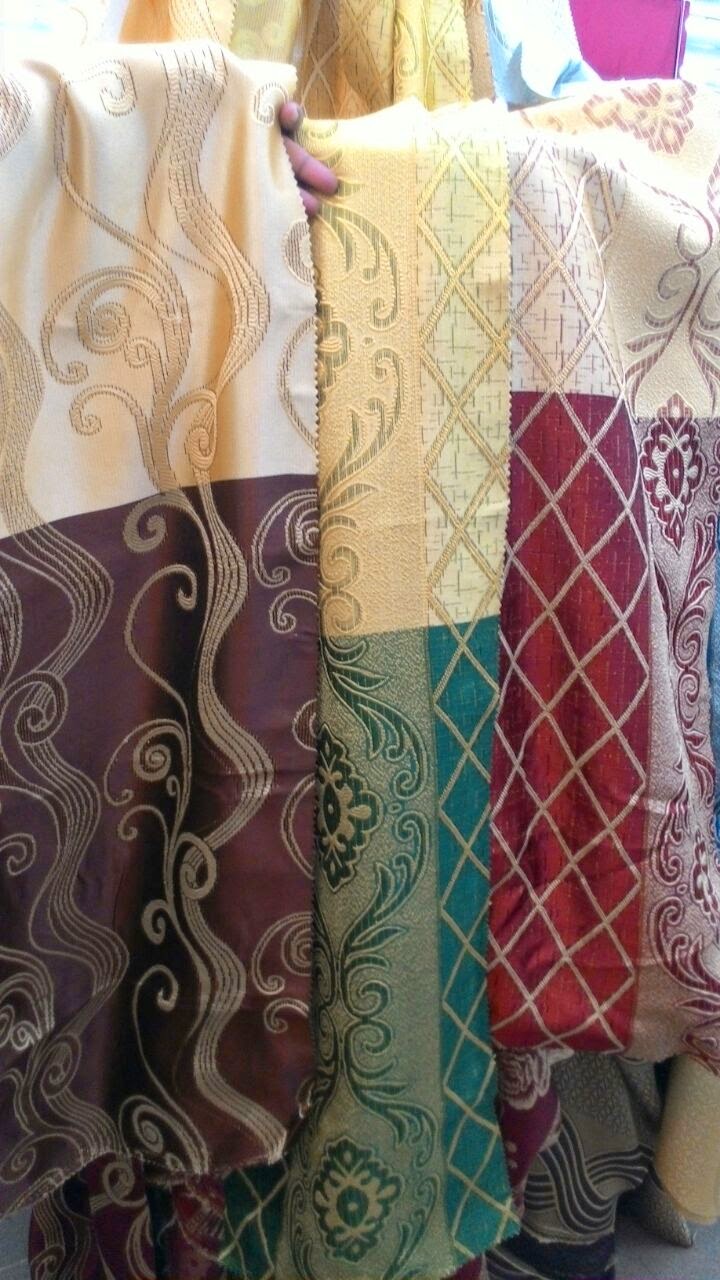 Jenis-Jenis Kain Langsir / Sarung Kusyen / Kerusi - Jahit Murah