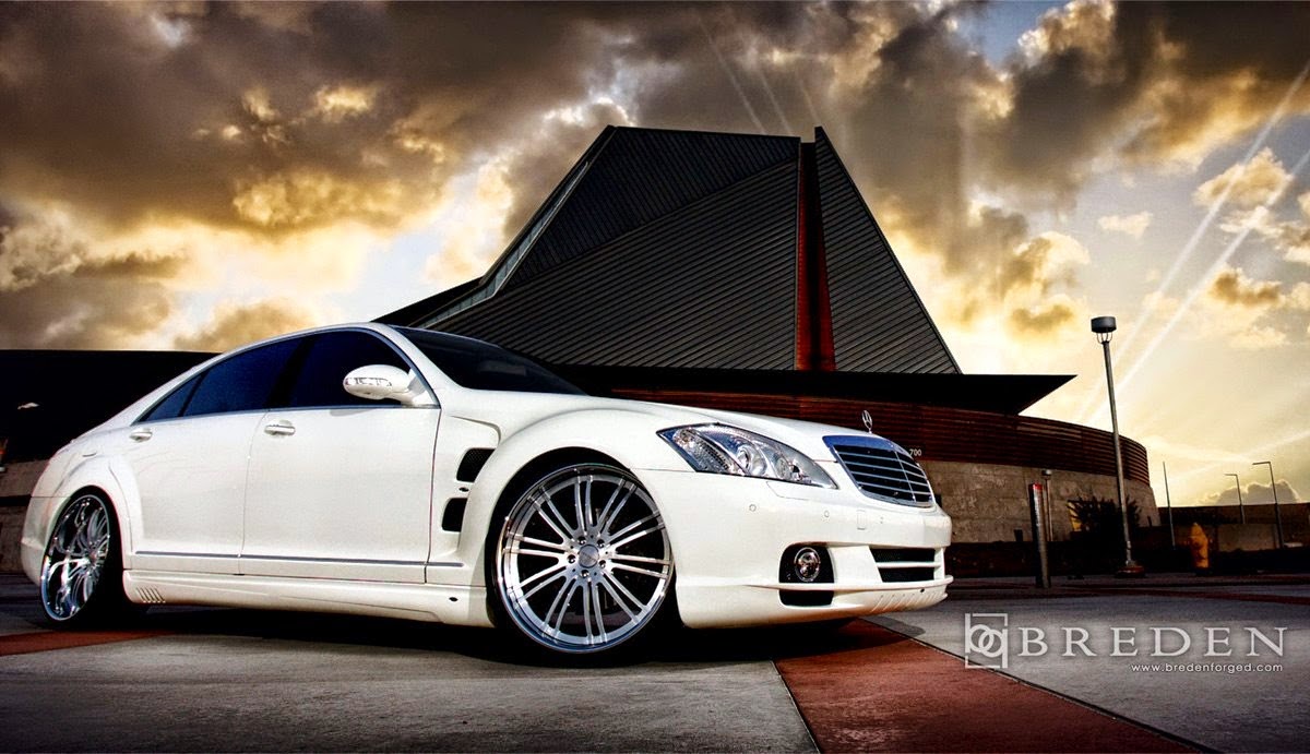 Mercedes-Benz S-Class W221 on BREDEN Wheels | BENZTUNING
