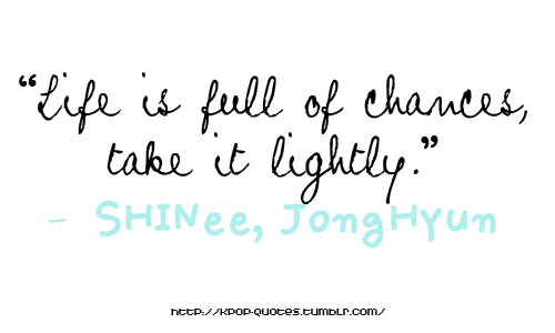 Kpop Pictures ♥: SHINee Quotes
