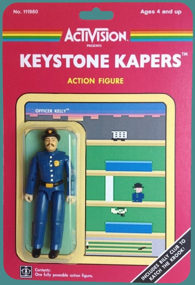 Neon Rocketship: Keystone Kapers Action Figure