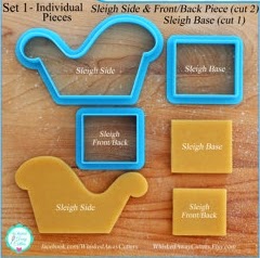 Gingerbread Sleigh Tutorial and Template