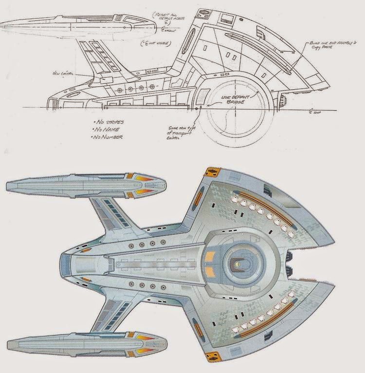 FLEETYARD STAR TREK modeling blog: Nova Class - USS Equinox