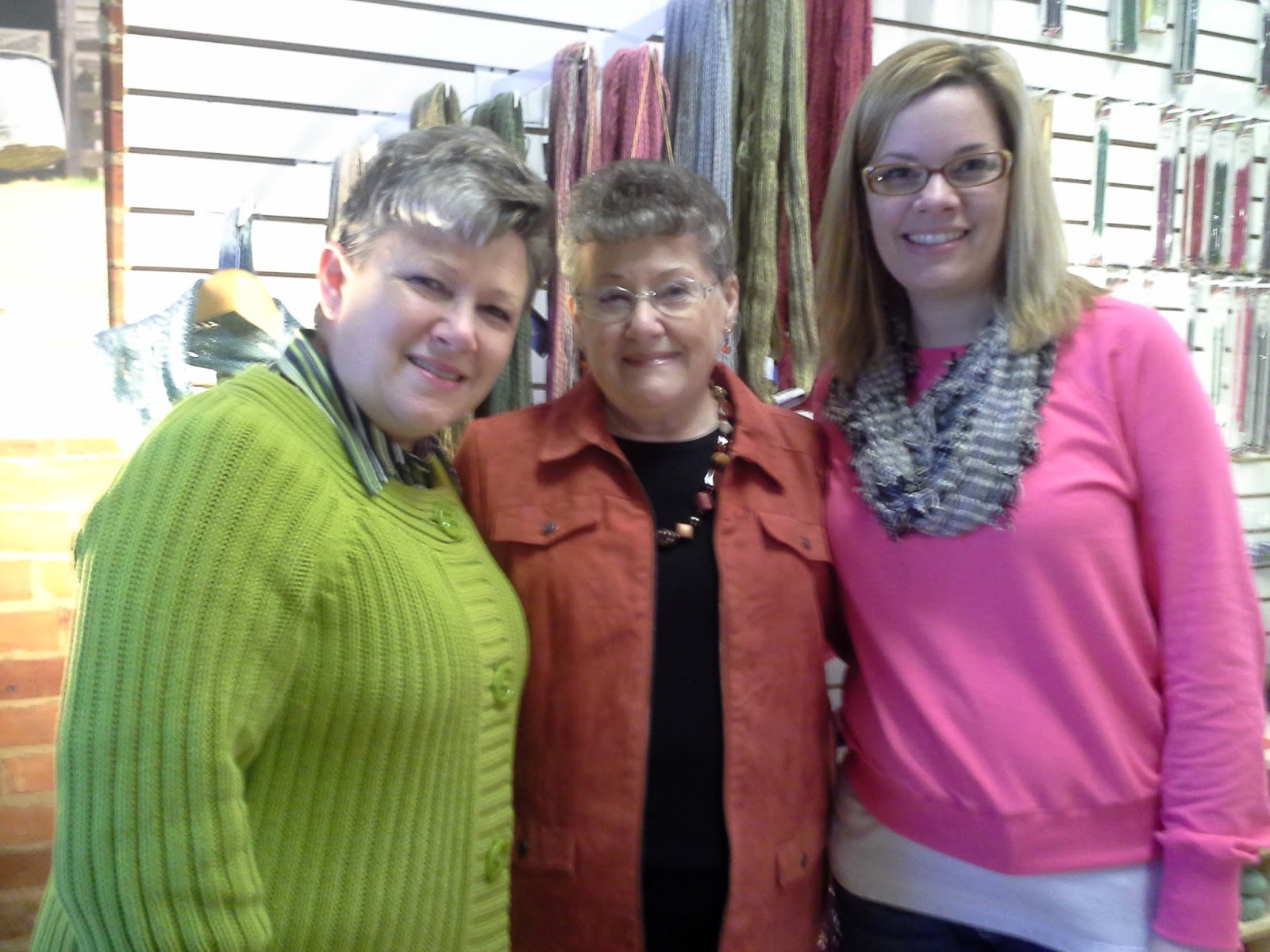 Crazy Girl Yarn Shop: Celebrating Nancy's Master Knitter Certification!