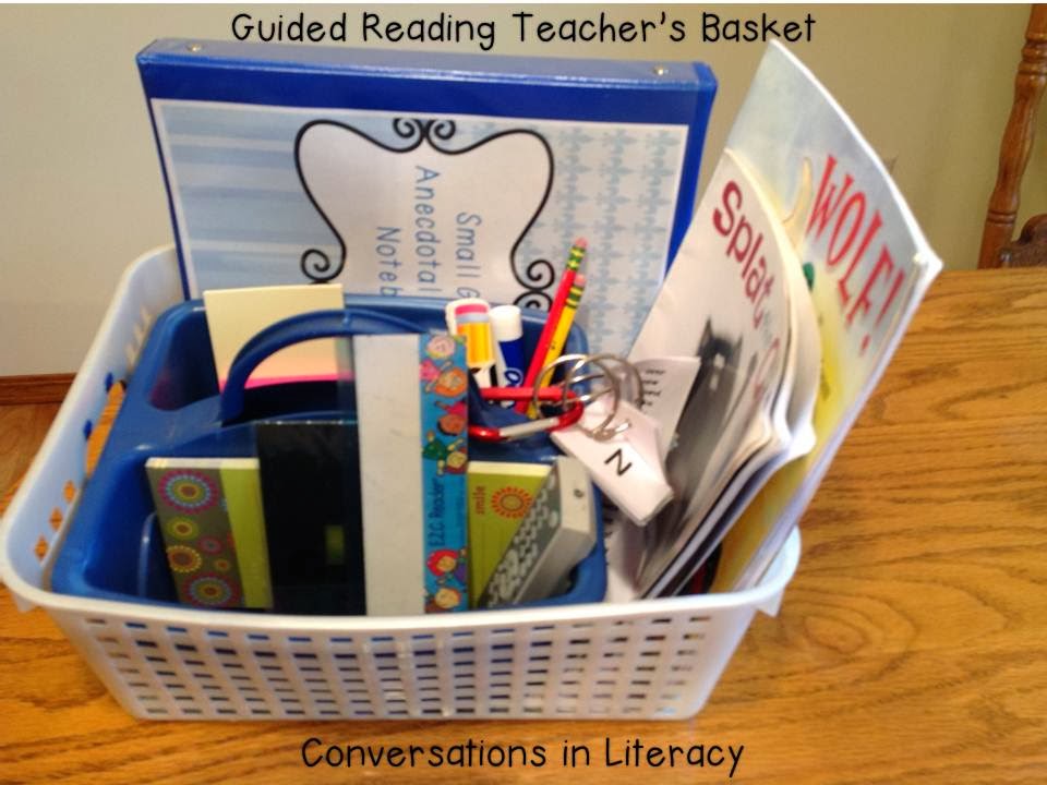 Guided Reading Teacher Basket - Conversations in Literacy