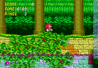 Sonic 3 Unlocked: Knuckles in Sonic 2: object layouts