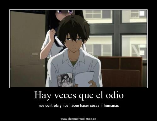 EL ODIO EN EL SER HUMANO