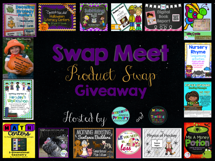 SWAP MEET - A PRODUCT SWAP, BLOGHOP, AND GIVEAWAY - Momma with a ...