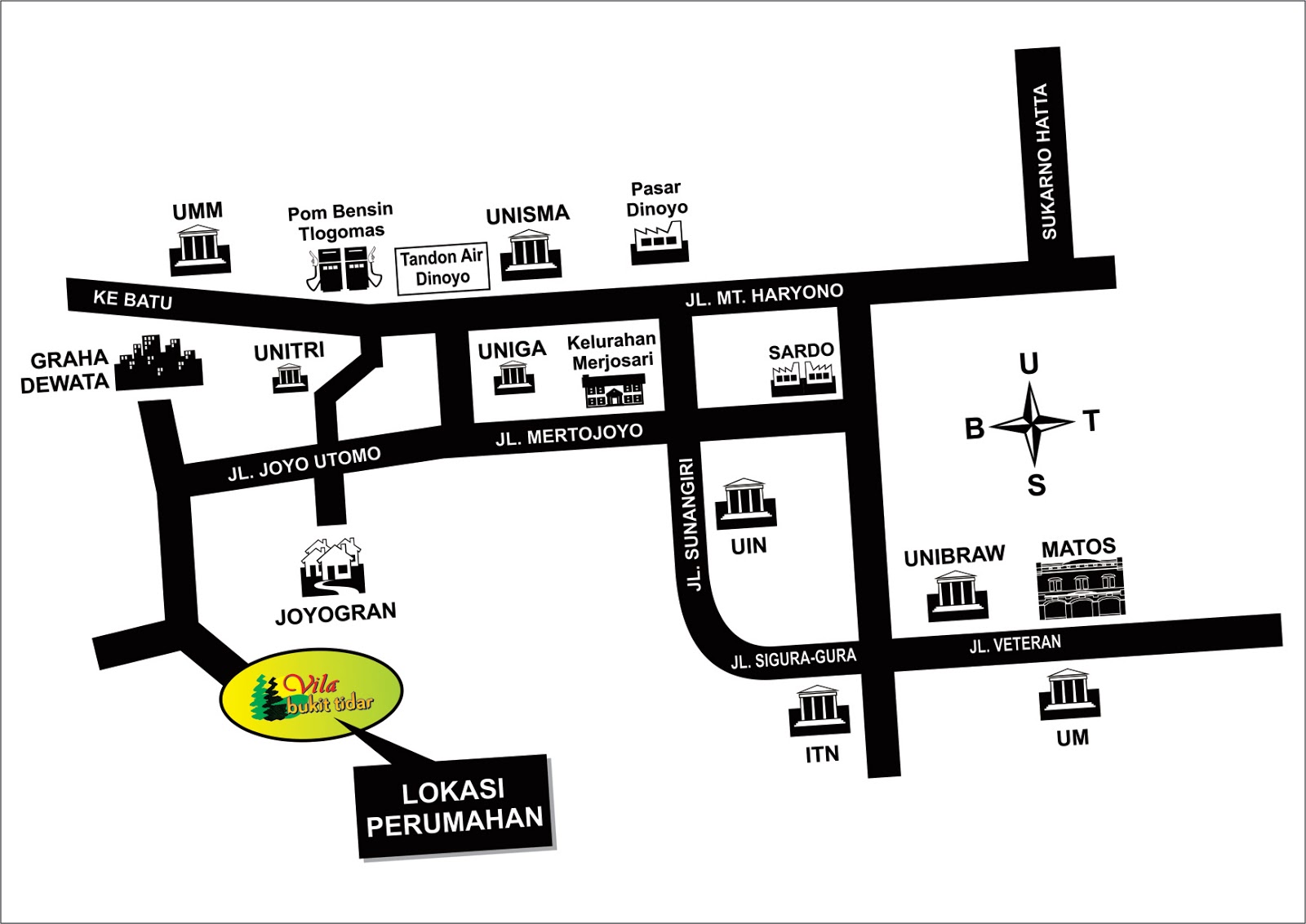 Site Plan Dan Peta Lokasi Perumahan | Rumah Titis