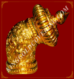 KING GOLD COVERING: TEMPLE ORNAMENTS KIRITAM