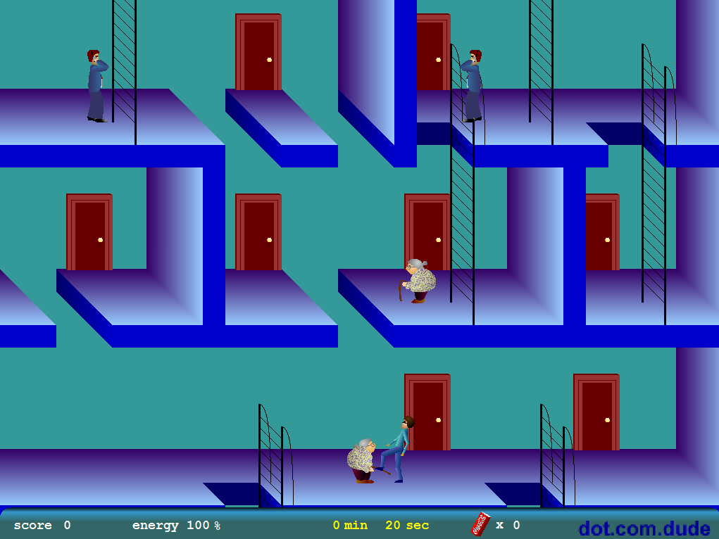 Dude: Killing Old and Laser Terrorist Game