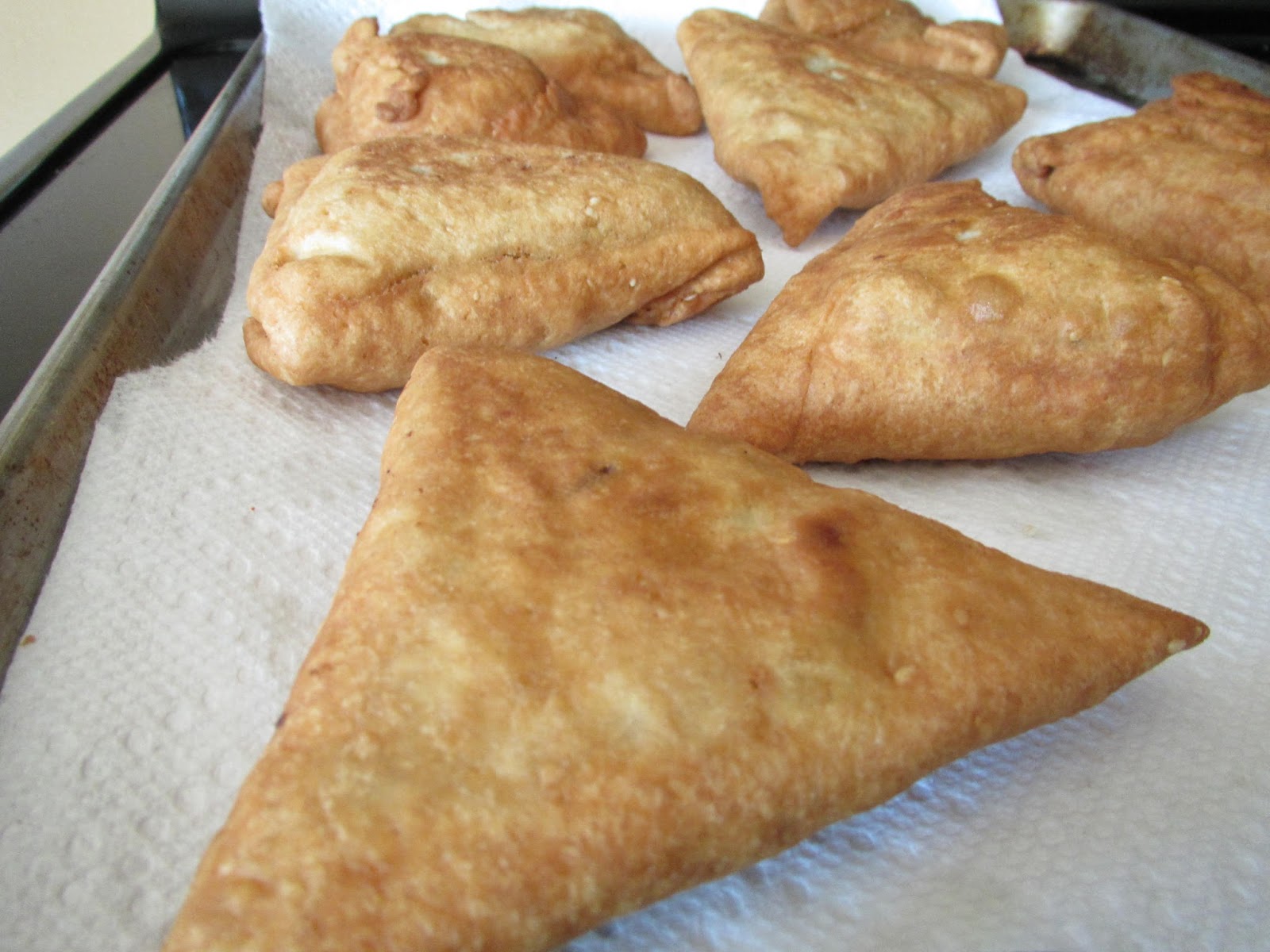 Successfully Gluten Free! : Spicy Beef Samosas