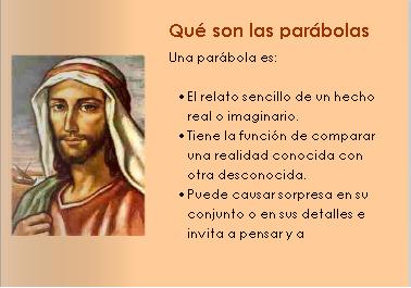 Religión: PARÁBOLAS