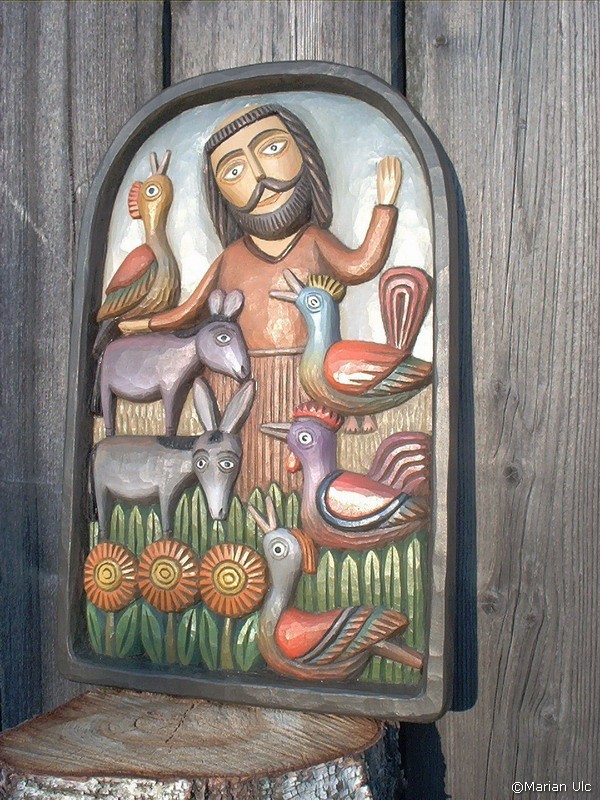 POLSKA WIRTUALNA: Marian Ulc. Rzeźba ludowa.