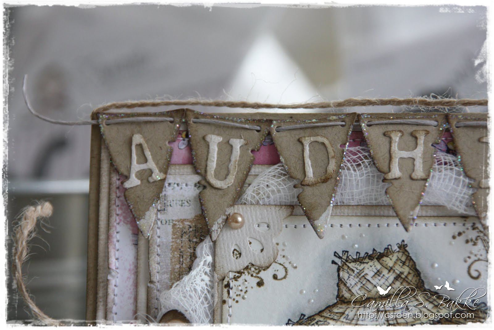 Camilla S. (Norway): TOMIC #8 ~ Stitching - faux or real ♥