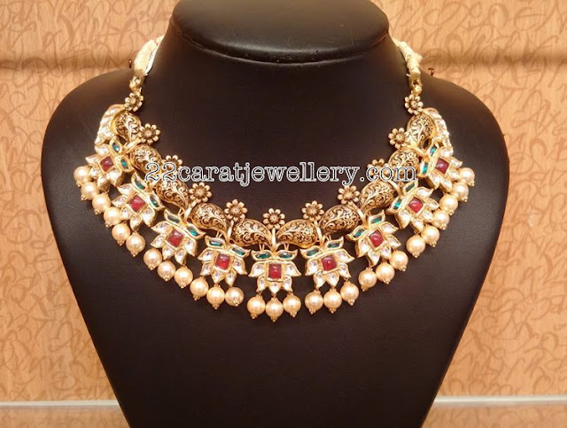 Pachi Set with Filigree Mango - Jewellery Designs