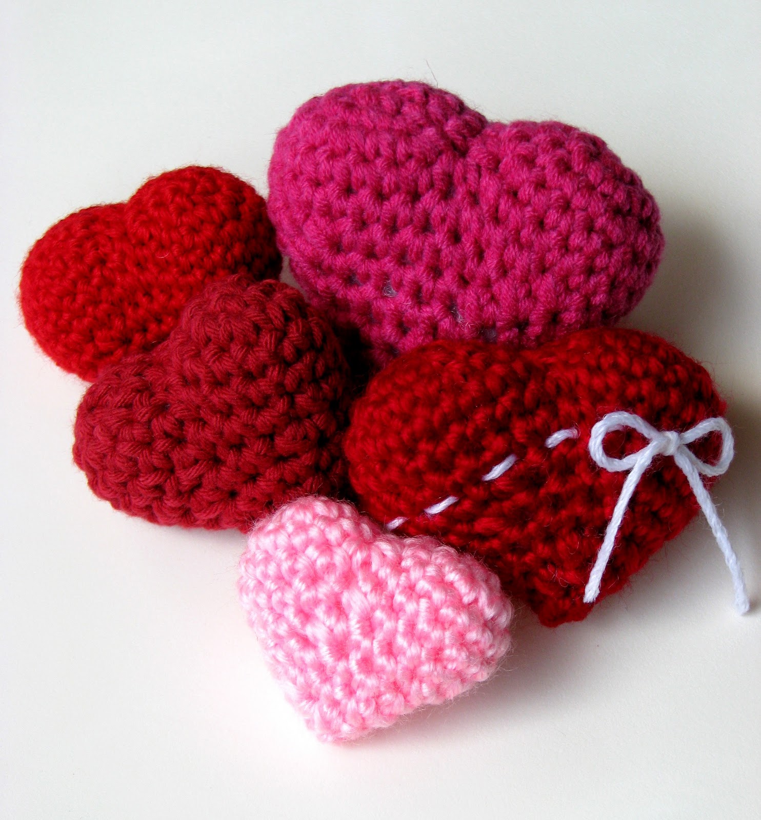 Corazones en crochè - Imagui