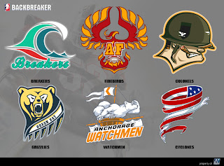 DAMIEN MURPHY - Portfolio Blog: Backbreaker logos