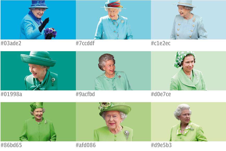 Atelier de l'Architecture et du Patrimoine: Pantone Queen Elizabeth