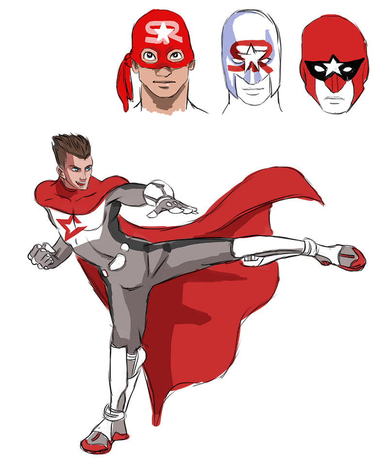 Let's Storyboard: Superhero Designs (not used)