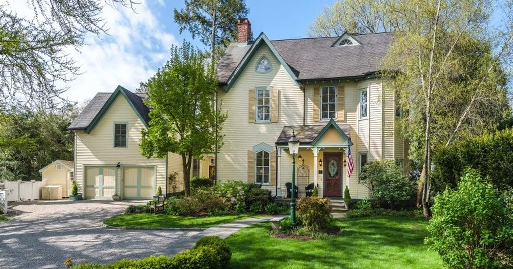 Sweet House Dreams: 1873 Victorian in Riverside, Connecticut