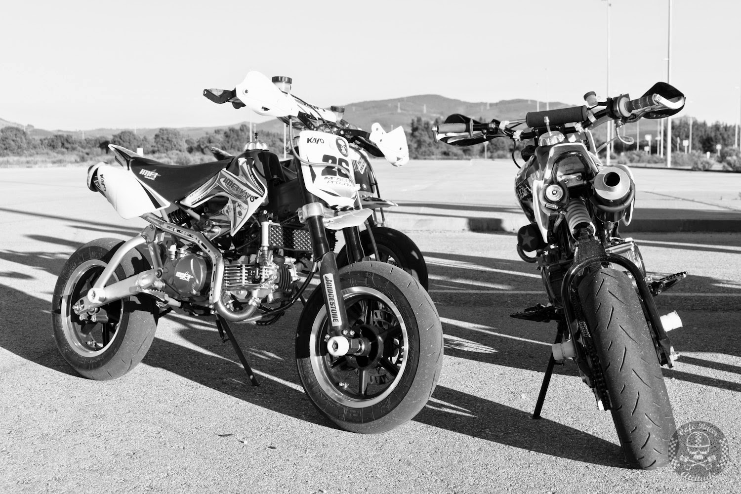 Cafe Racer Attitude: Pit Bike Afternoon