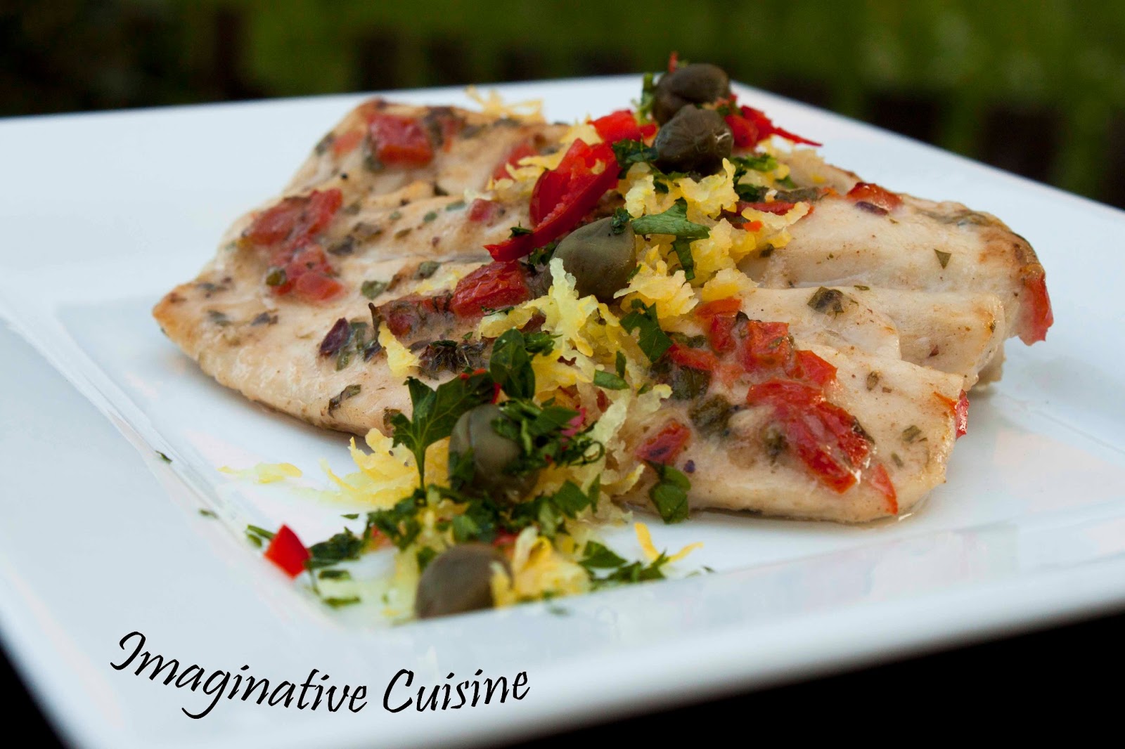 Imaginative Cuisine: Filetto di ricciola in freschezza estiva