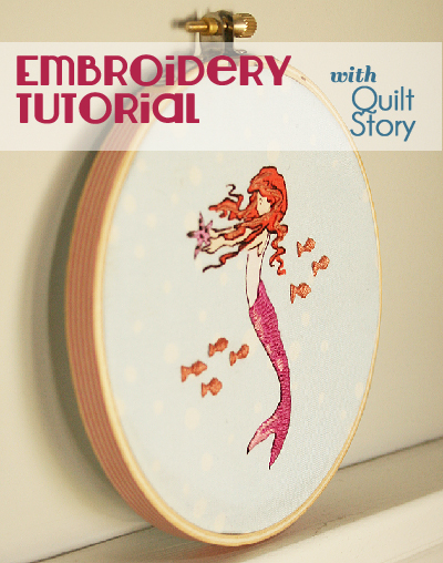 Quilt Story: Embroidery tutorial and ideas...