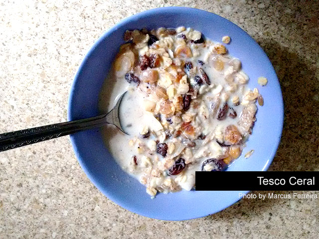 Nessa Mochila: In Europe #10: Tesco's groceries, ceral and pizza