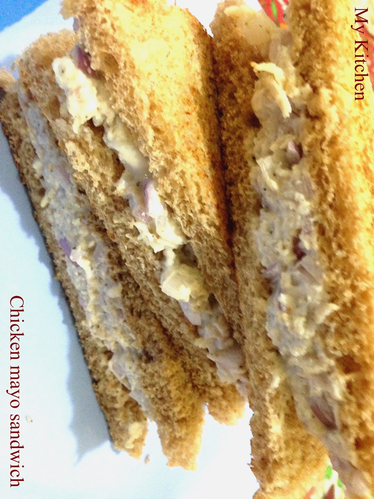 MY KITCHEN: Chicken mayo sandwich