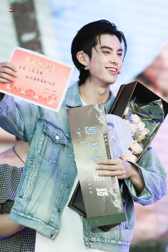 Dylan Wang Source: Dylan at Weibo Fan Festival