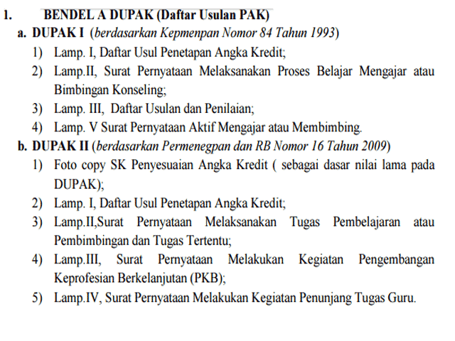 Contoh Aplikasi Dupak[PAK] Kenaikan Pangkat Guru Lengkap - Arsip Guru ...